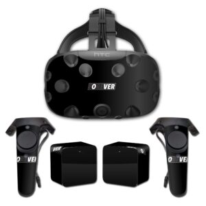 mightyskins skin compatible with htc vive full coverage - forever | protective, durable, and unique vinyl decal wrap cover | easy to apply, remove, and change styles | made in the usa