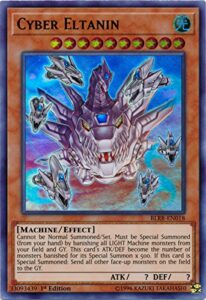 yu-gi-oh! - cyber eltanin - blrr-en018 - ultra rare - 1st edition - battles of legend: relentless revenge