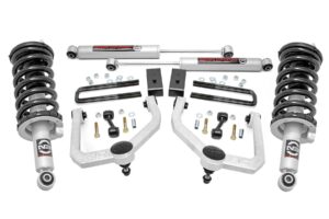 rough country 3" lift kit w/n3 struts for 2004-2015 nissan titan - 83432