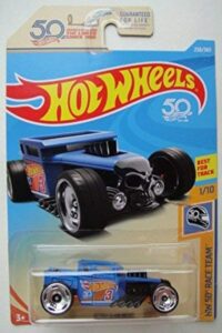 hot wheels hw 50 race team 1/10, blue bone shaker 258/365