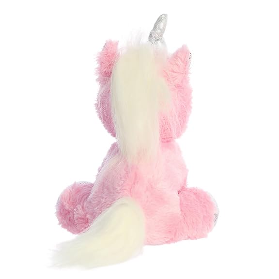 Aurora® Enchanting Sparkle Tales™ Blossom Unicorn Stuffed Animal - Magical Adventures - Endless Play - Pink 12 Inches