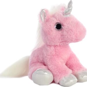 Aurora® Enchanting Sparkle Tales™ Blossom Unicorn Stuffed Animal - Magical Adventures - Endless Play - Pink 12 Inches