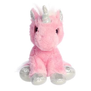 Aurora® Enchanting Sparkle Tales™ Blossom Unicorn Stuffed Animal - Magical Adventures - Endless Play - Pink 12 Inches