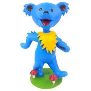 kollectico db6b grateful dead dancing bear bobblehead, blue