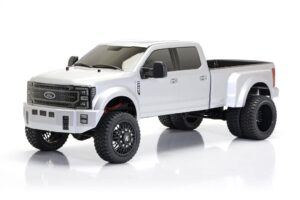 cenracing 8983 ford f450 sd 1/10 4wd rtr (silver mercury) custom truck dl-series