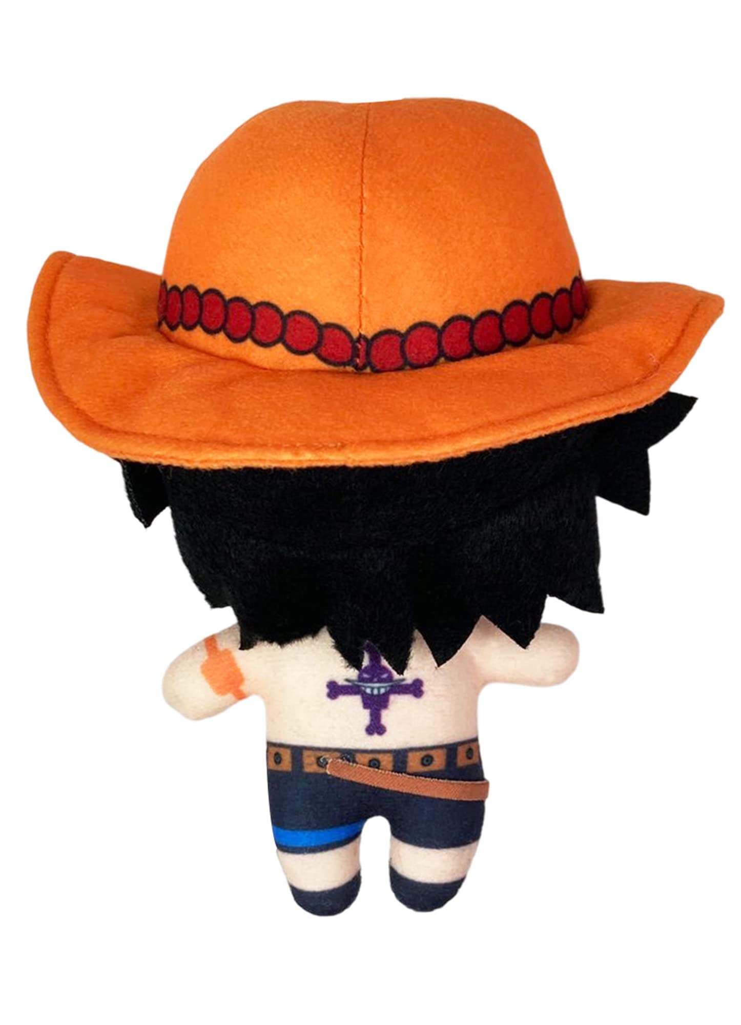 Great Eastern Entertainment GE-52293 Onepiece Portgas D. Ace 5" Small Plush, Multi-Colored