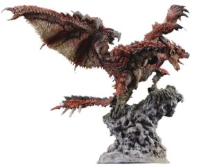 capcom monster hunter world rathalos figure builder creator's model statue