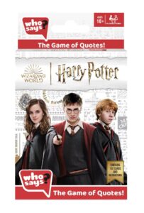 who says? card game harry potter edition