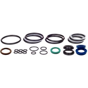 kit king - works with yamaha tilt trim showa motor seal kit 1997 & up 115225fs fast strike power trim tilt, 115hp 150hp 175hp 200hp (some 225hp 250hp) showa, 63p-43800-00-4d 64e-43822 and more o-ring