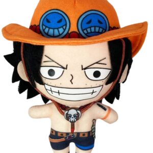 Great Eastern Entertainment GE-52293 Onepiece Portgas D. Ace 5" Small Plush, Multi-Colored