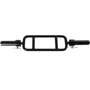 cap barbell olympic triceps bar, black , 34-inch