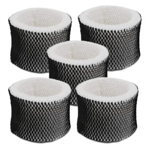 eagles 5 packs hwf64 humidifier filter, replacement humidifier wick filters compatible with holmes filter b,sunbeam and bionaire humidifiers