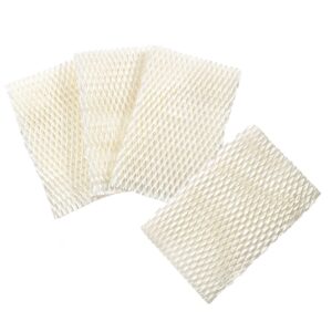 hqrp 4-pack wick filter compatible with honeywell hcm750, hcm-750b, hcm750b, hcm-750-tgt, hcm750tgt humidifiers, replacement for hac-700, hac-700pdq, hac700pdqv1 filter b