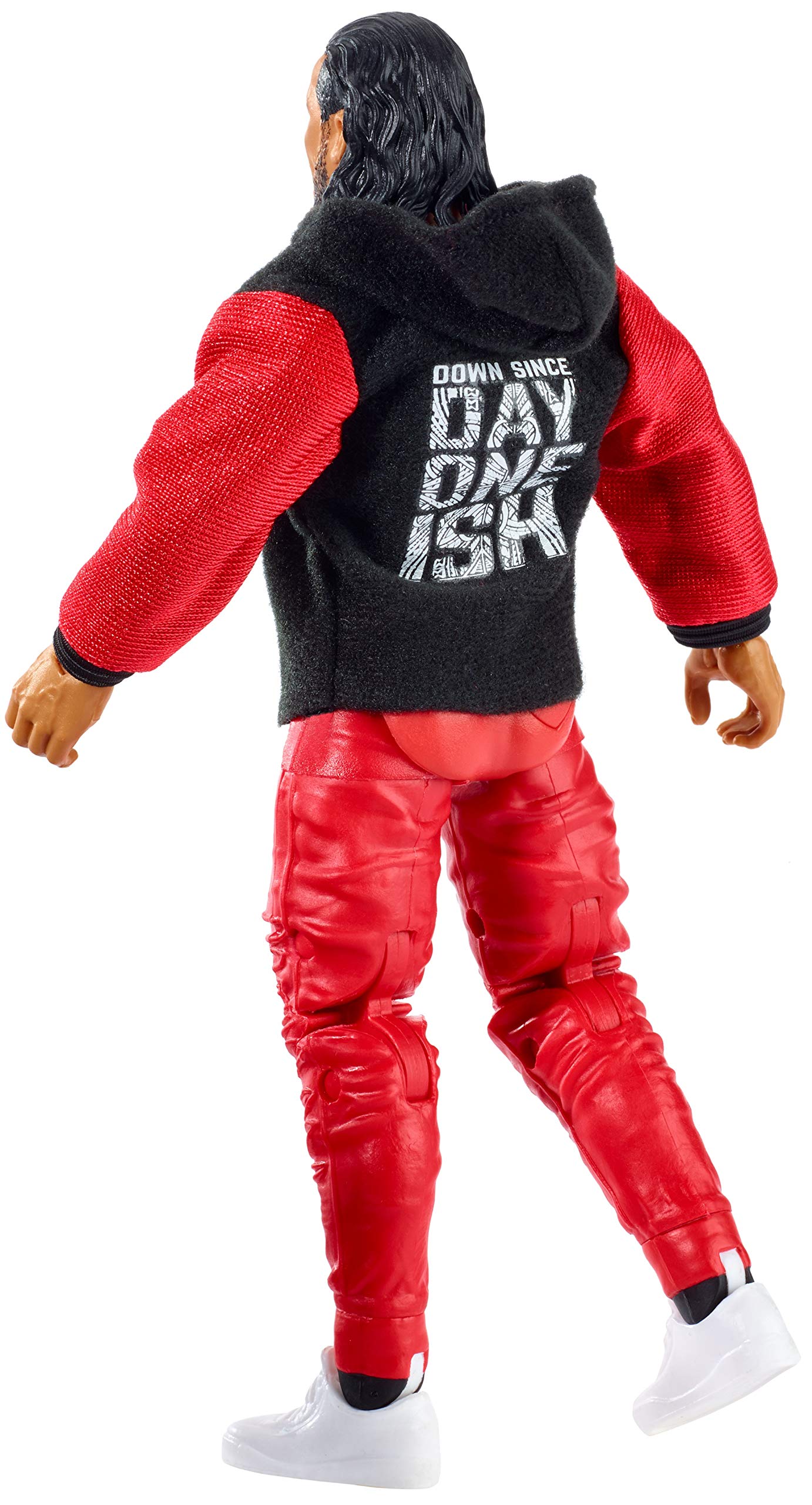 WWE Jimmy Uso Elite Collection Deluxe Action Figure with Realistic Facial Detailing, Iconic Ring Gear & Accessories