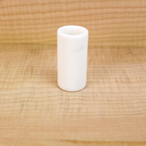 polished white jade stone guitar slide"tone from the stone"