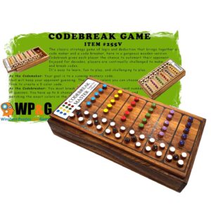 codebreak game top strategy wooden board games for age 12+ and adults