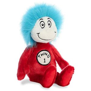 Aurora Plush Bundle of 2, 12" Thing 1 & Thing 2, Multicolor