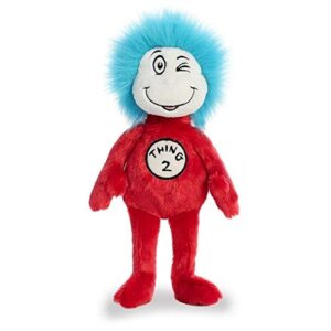 Aurora Plush Bundle of 2, 12" Thing 1 & Thing 2, Multicolor