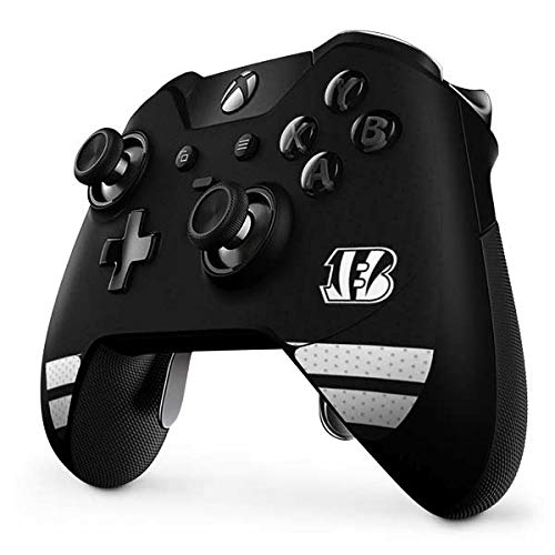 Skinit Decal Gaming Skin Compatible with Xbox One Elite Controller - Officially Licensed NFL Cincinnati Bengals Shutout Design