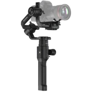 dji ronin-s handheld camera stabilizer, video stabilizer 3-axis, max operating speed 75 kph, tested payload capacity 3.6 kg, max battery life 12 hrs, professional stability, innovative design