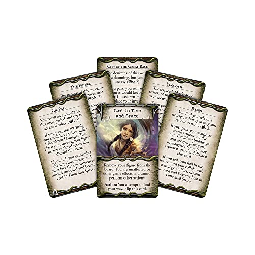 Mansions of Madness Horrific Journeys Board Game Expansion | Horror, Mystery for Teens and Adults | Ages 14+ | 1-5 Players | Average Playtime 2-3 Hours | Made by Fantasy Flight Games