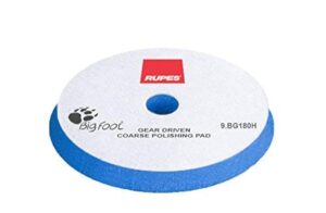 rupes mille blue coarse 6.5" for gear driven mille foam polishing pad