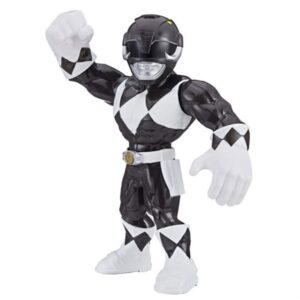 playskool heroes mega mighties power rangers black ranger 10-inch figure