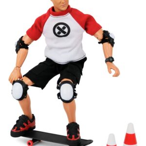 Click N' Play Sports & Adventure Bike & Skateboard 12" Action Figure Play Set with Accessories - Click N Play Military Action Figures