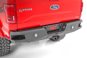 rough country heavy duty rear led bumper for 2015-2020 ford f-150-10771