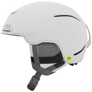 giro terra mips ski helmet - snowboard helmet for women & youth - matte white - size s (52-55.5 cm)