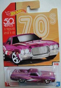 hot wheels 70s, purple '72 ford ranchero 2/10 50th anniversary