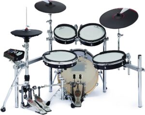 pearl electronic drum set, jet black (em53hb)