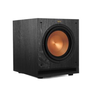 klipsch spl-100 10" powered subwoofer, black