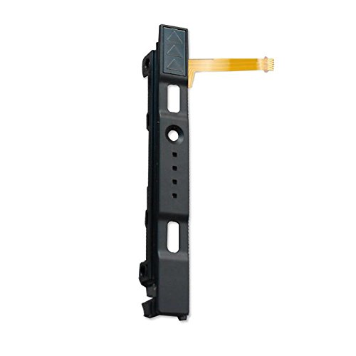 Zoozie LA Replacement Right Left L R Slider Rail with Flex Cable Fix Part for Nintendo Switch NS NX Joy-Con Console (Left+Right)