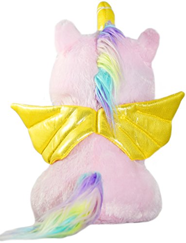 Feisty Pets Ali Cornball The Alicorn (Winged Unicorn) Plush