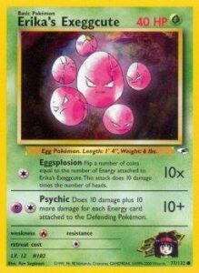 erika's exeggcute - 77/132 - common - unlimited edition