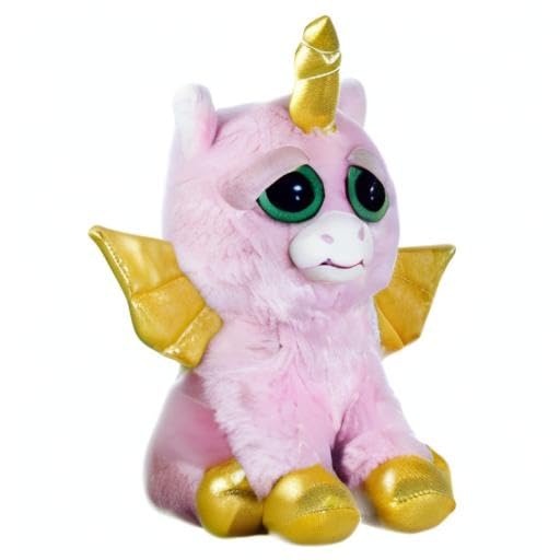 Feisty Pets Ali Cornball The Alicorn (Winged Unicorn) Plush