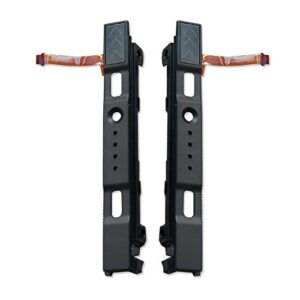 zoozie la replacement right left l r slider rail with flex cable fix part for nintendo switch ns nx joy-con console (left+right)