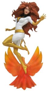 marvel gallery white phoenix 10-inch pvc statue sdcc exclusive