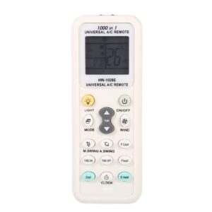 k-1028e universal remote control for most air conditioning, air conditioner remote control replacement for midea gree lg