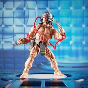 Marvel Hasbro Legends Series 6" Collectible Action Figure Weapon X Toy (X-Men Collection) – with Caliban Build-A-Figure Part