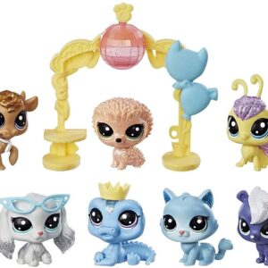 Littlest Pet Shop Sparkle Spectacular Collection Pack Toy, Includes 10 Glitter Pets, Ages 4 and Up