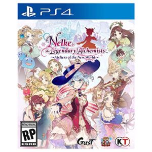 nelke & the legendary alchemists: ateliers of the new world - playstation 4