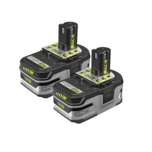 ryobi 18-volt one+ 3.0ah battery (2-pack)