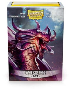 sleeves: dragon shield limited edition art sleeves: carnax