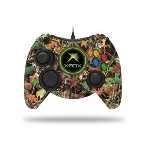 mightyskins skin compatible with microsoft xbox one hyperkin duke controller - buck camo | protective, durable, and unique vinyl wrap cover | easy to apply, remove | made in the usa