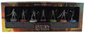 minion games migdm102 dead men tell no tales miniatures pack, 7 miniatures, ages 13+ cooperative pirate strategy game