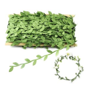 ofnmy artificial vines 132 ft/40m fake hanging plants leaf garland silk ivy artificial balloon greenery home wall garden wedding party wreaths decor