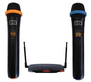 martin ranger u6800r-mini portable uhf wireless microphone interference-free long distance operation, ideal for karaoke, church, weddings