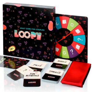 loopy adult game for couples - date night box - couples games and couples gifts to spice up relationships and communication